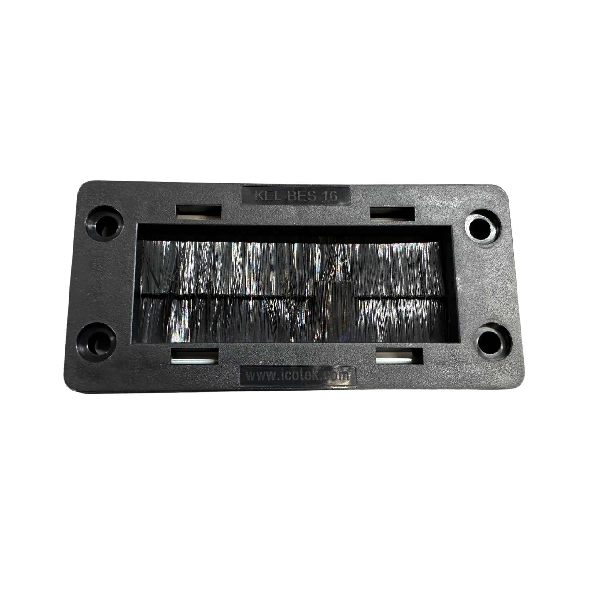 Rectangle Frame Interior Mount Cable Entry Brush Frame - 58mm x 100mm ...