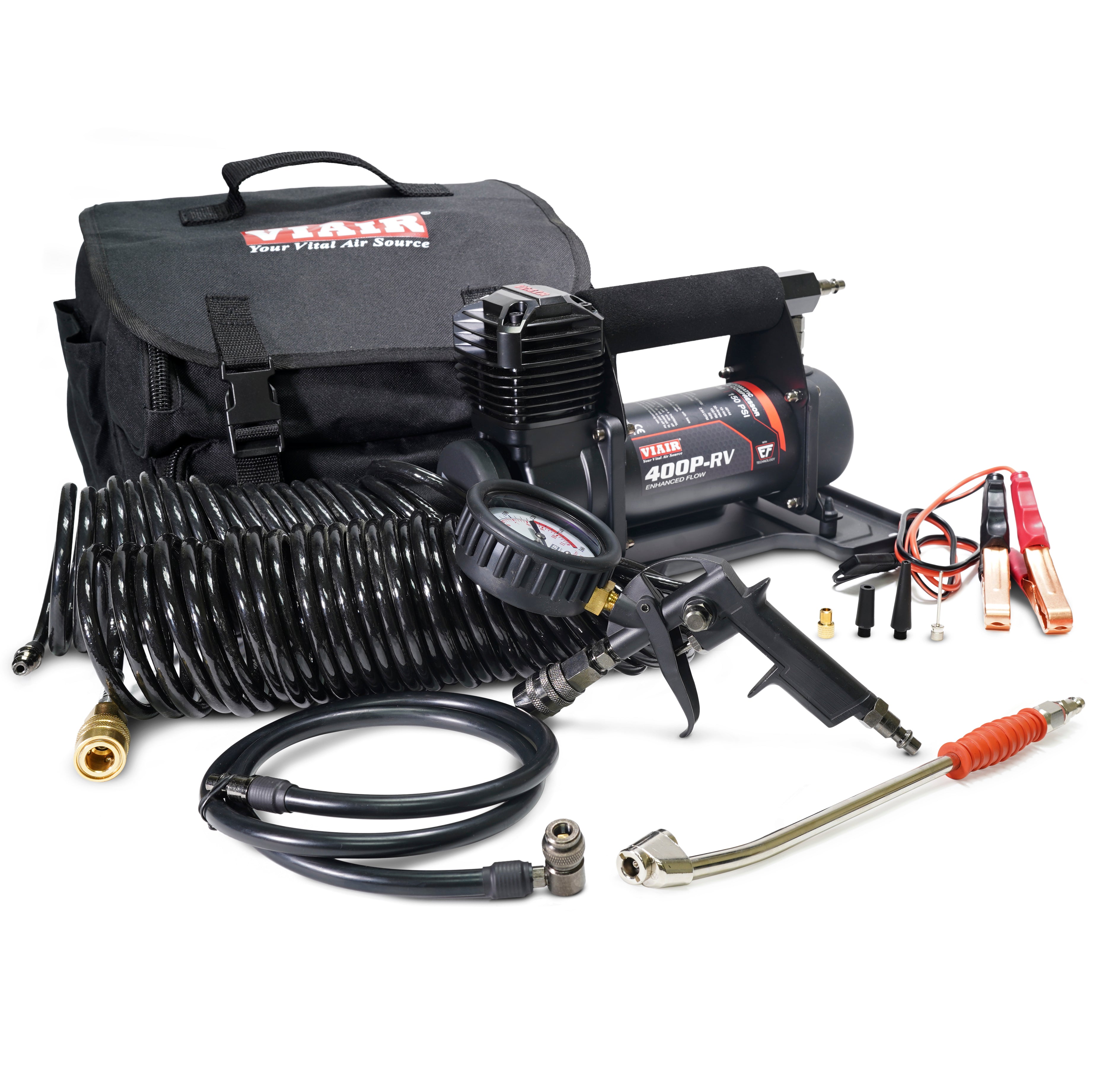 VIAIR 400P-RV Enhanced Flow Automatic Portable Compressor ...
